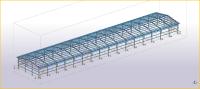 China Custom Galvanized Light Gauge Steel Interior Walls Q345B 500mm for sale
