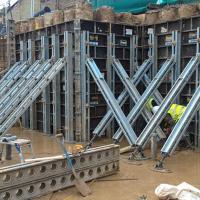 China 4.0m Scaffolding Metal Steel Adjustable Shoring Prop For Concrete Formwork for sale