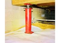China Color Powder Coated Steel Structural Crawl Space Acrow Jack for sale
