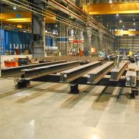China Welding Plate Structural Steel Fabrication With Wooden Pallet Package for sale