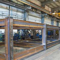 China Welding Plate Structural Steel Fabrication With Wooden Pallet Package for sale