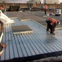 China Sandblasting Steel Plate Decking With Plating Finish For Roof for sale