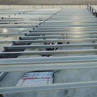 China Fabricated Steel Structure Galvanized C-Purlins For Construction for sale