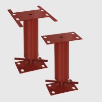 China Galvanizing Structural Steel Adjustable Jack Post With Surface Treatment for sale