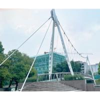 China DIN Metal Steel Fabrication Tension Rod And Tension Bars For Suspension Bridge for sale