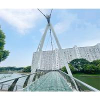 China DIN Metal Steel Fabrication Tension Rod And Tension Bars For Suspension Bridge for sale