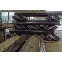 China Stainless Galvanized Z Type Steel Sheet Pile For Bridge Project Construction for sale