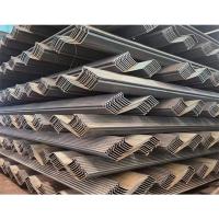 China Stainless Galvanized Z Type Steel Sheet Pile For Bridge Project Construction for sale