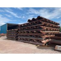 China Hat-Type Sheet Piling Adopted for Construction of Retaining wall for Mass Rapid Transit System (MRT) for sale