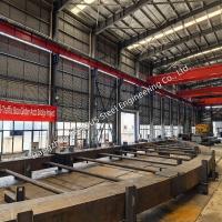 China Highway Steel Arch Bridge Fabrication Compliant with AASHTO LRFD and AWS D1.5 for sale