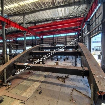 China Highway Steel Arch Bridge Fabrication Compliant with AASHTO LRFD and AWS D1.5 for sale