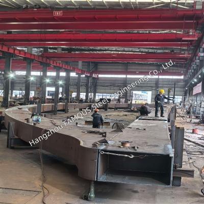 China Precision Steel Arch Bridge Fabrication and Trial Assembly to AWS D1.5 and ASTM A709 for sale