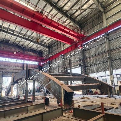 China Prefabricated AASHTO LRFD Steel Arch Bridge for Highway and River Crossing Projects for sale