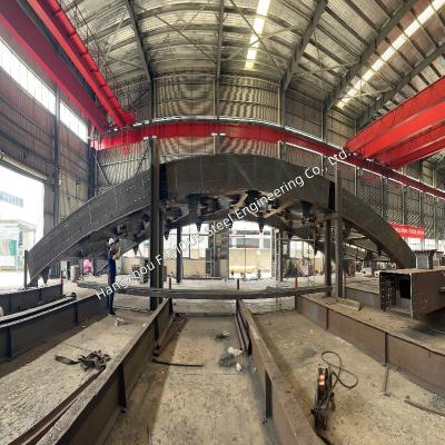 China Steel Arch Bridge – Custom Fabricated Structural Components and Decking Systems for sale