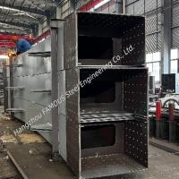 China Complete Box Girder Bridge Package with Steel Box Beams, Galvanized Decking & Connection Kits for sale