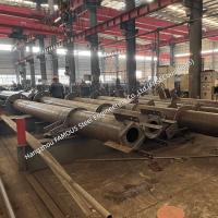 China Heavy-Duty Tubular Steel Columns for Wharf and Marine Infrastructure – EN 10219 Hollow Sections with Hot-Dip Galvanizing for sale