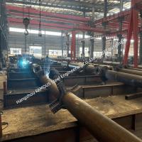 China Heavy-Duty Tubular Steel Columns for Wharf and Marine Infrastructure – EN 10219 Hollow Sections with Hot-Dip Galvanizing for sale