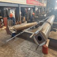 China EN 1090 Certified Tubular Steel Columns for European Building Projects for sale