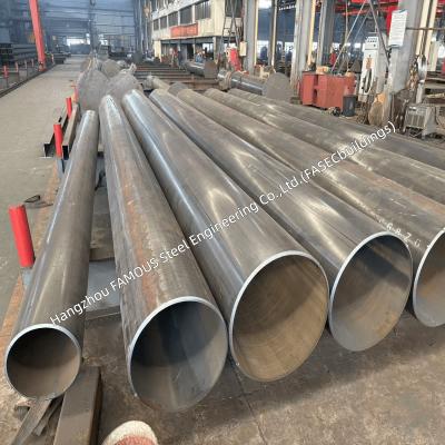 China EN 1090 Certified Tubular Steel Columns for European Building Projects for sale