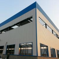 China Pre-Engineered Heavy-Duty Steel Factory Building with AISC-Compliant Truss System for sale