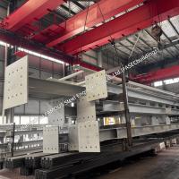 China AS 4100 Prefabricated Box Section Portal Frame Rafter for Australian Industrial Workshop for sale
