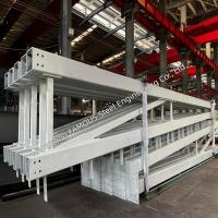 China Prefabricated Tubular Steel Truss and Box Section Portal Frame for Industrial Building for sale