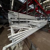 China Prefabricated Tubular Steel Truss and Box Section Portal Frame for Industrial Building for sale