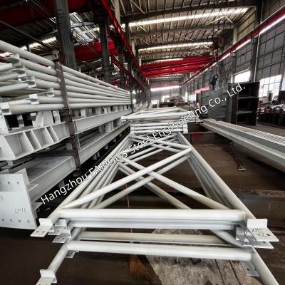 China Prefabricated Tubular Steel Truss and Box Section Portal Frame for Industrial Building for sale
