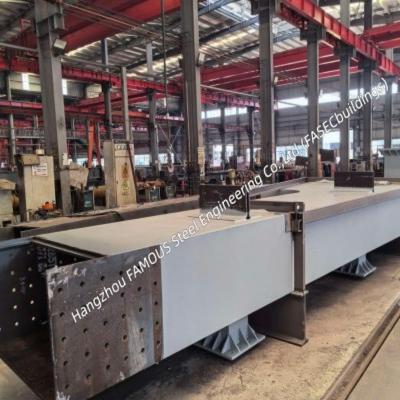 China AASHTO LRFD Compliant Weather‑Resistant Box Girder Steel Bridge with Heavy Galvanized Coating for sale