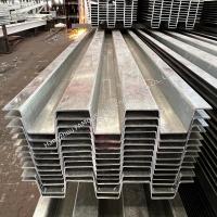 China Long-Span S350 Galvanized Composite Bridge Decking, 4mm Permanent Formwork for sale