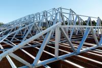 China Arch Prefabricated Steel Truss Bridge Design Portable  Multi Trusses for sale