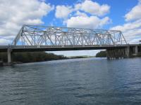 China Arch Prefabricated Steel Truss Bridge Design Portable  Multi Trusses for sale