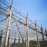 China Prefabricated High Rise Building Project Steel Frame Metal Plasma Oxyfuel Cutting for sale