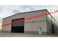 China Prefabricated Light Steel Frame House Warehouse Barn Cottages Gable Frame for sale