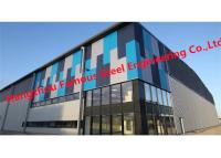 China Prefabricated Light Steel Frame House Warehouse Barn Cottages Gable Frame for sale