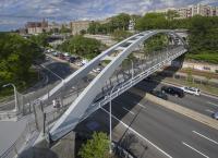 China Crossing Peace Pedestrian Overpass Bridge Design Segmental Preassemble Railway Road for sale