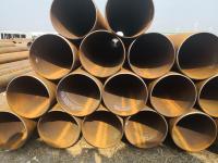 China Structural Steel Pipes Piling Bridge Port Cold Formed Steel Construction Fabrication ASTM A252 for sale