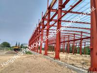 China Prefab Warehouse Buildings American Steel Construction Design Crane Equipment Commercial for sale