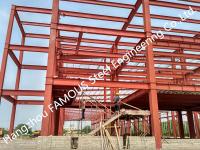 China Prefab Warehouse Buildings American Steel Construction Design Crane Equipment Commercial for sale