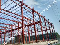 China Prefab Warehouse Buildings American Steel Construction Design Crane Equipment Commercial for sale