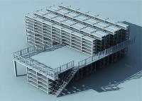 China Lightweight Galvanized Steel Structure Building Greenhouse Frame Beams H Offshore Platform for sale