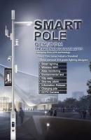 China 6 Meter 8 Meter 20 Feet Smart Street Light Pole Led Display Advertising P4 P5 P6 for sale