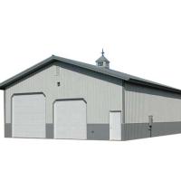 China Cold Rolled Wall Steel Frame Modular Construction Homes Buildings Sandwich Panel for sale