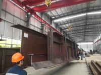China Railway Prefabricated Steel Truss Pedestrian Bridge Girder Corten Steel Construction for sale