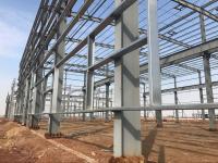 China Large Prefab Steel Frame House Walls Gate Structural for sale