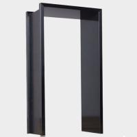 China Shower Commercial Stainless Steel Door Frame Protectors Curved Wall Trim for sale