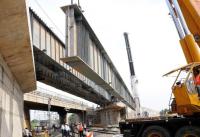 China Composite Steel Girder Bridge Construction With Bolt Connection Welded for sale