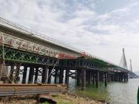 China Composite Steel Girder Bridge Construction With Bolt Connection Welded for sale