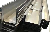China 304 Plate Marine Stainless Steel Fabrication Process Building Drain Roof Rainfall Gutter for sale