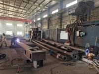 China Highway Overhead Sign Structures Hot Dip Galvanized Steel Welding Rod Full Span Sign Bridge for sale